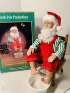 Animated Santa Soaking his Feet | Gemmy Wiki | Fandom