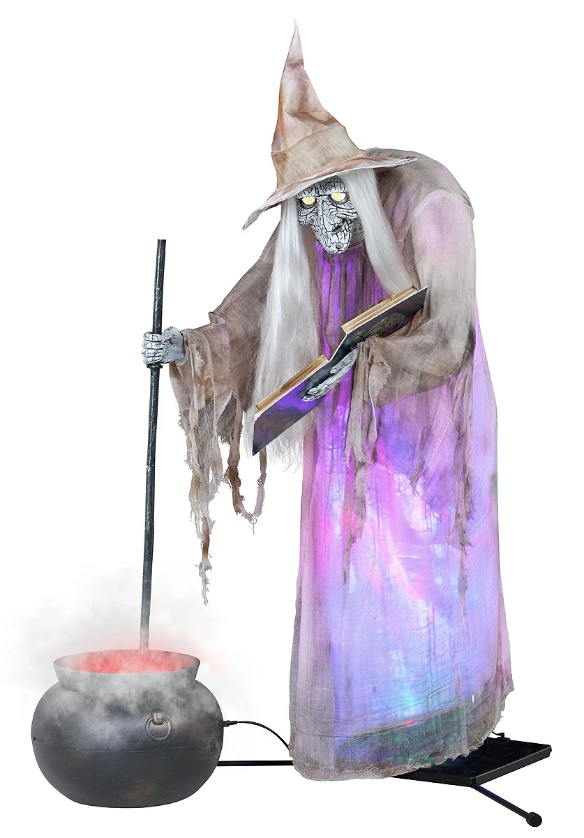 Life Size Cauldron Witch (Prototype Versions) | Gemmy Wiki | Fandom