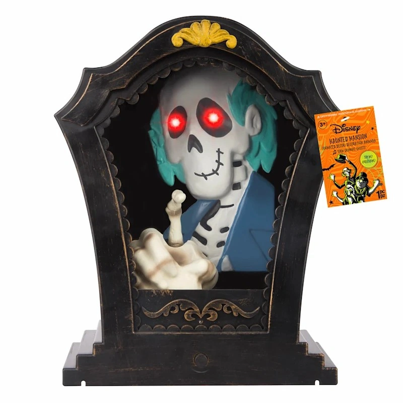 Haunted Mansion Tombstone Tapping Skeleton | Gemmy Wiki | Fandom
