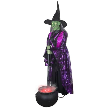 Life Size Cauldron Witch (2015/2018) | Gemmy Wiki | Fandom