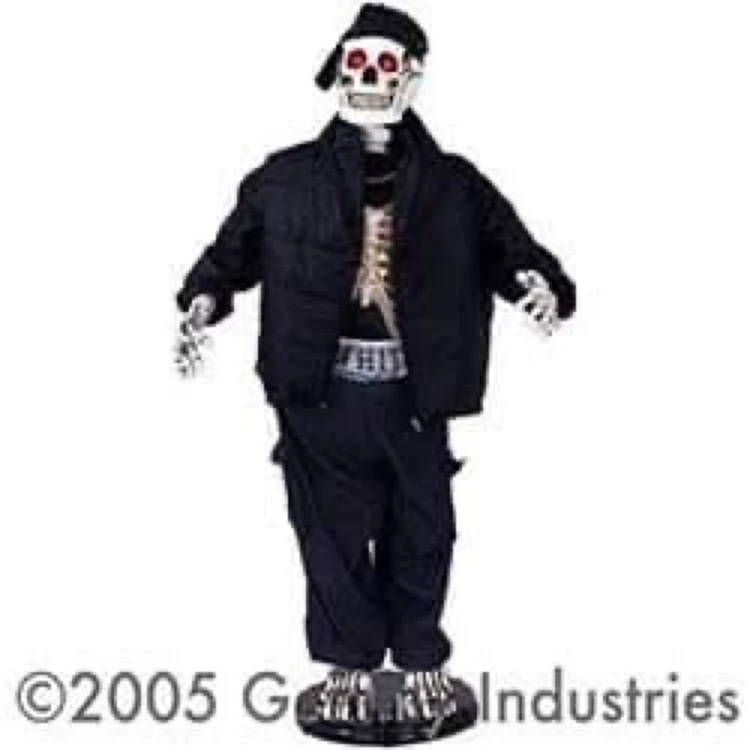Life Size Dancing Rapper Skeleton | Gemmy Wiki | Fandom