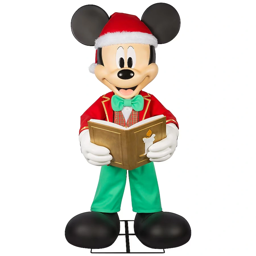 Life Size Caroling Mickey Mouse | Gemmy Wiki | Fandom