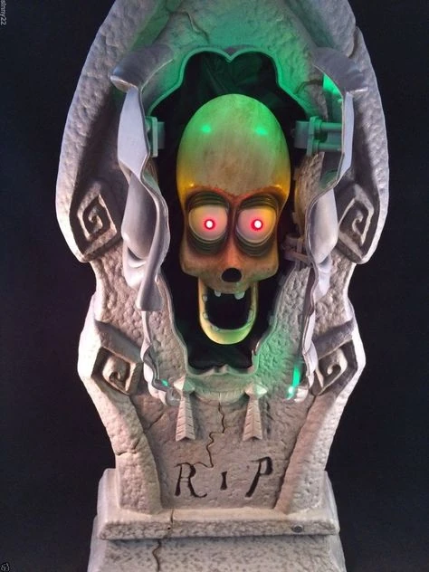 Haunted Animated Tombstone | Gemmy Wiki | Fandom