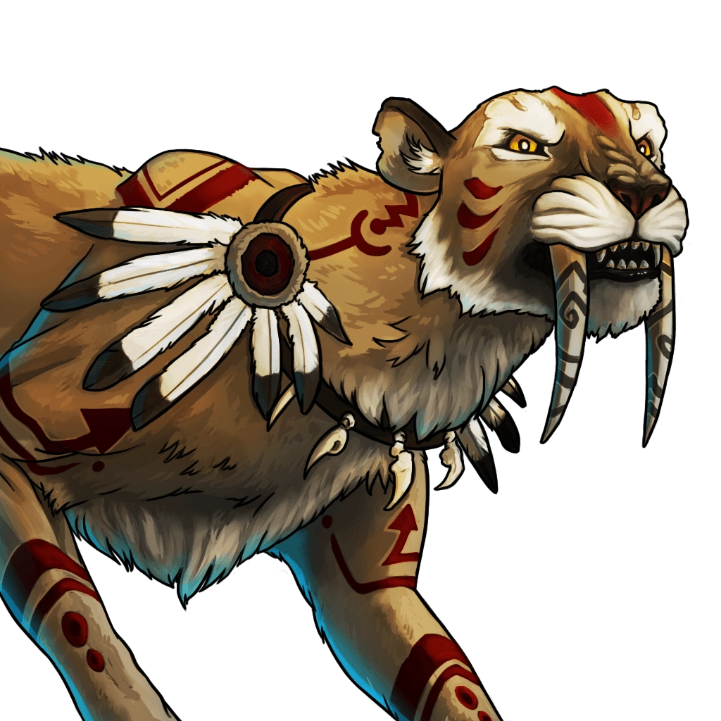 Saber Toothed Lion
