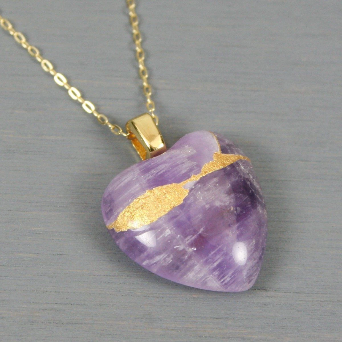 Kintsugi Amethyst | Gemstone Wiki | Fandom