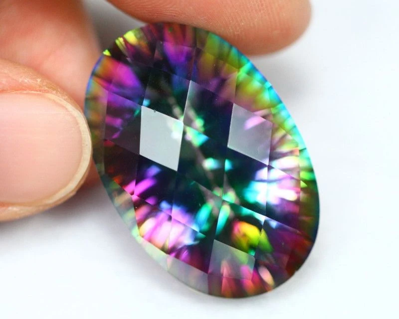 Peacock Topaz | Gemstone Wiki | Fandom