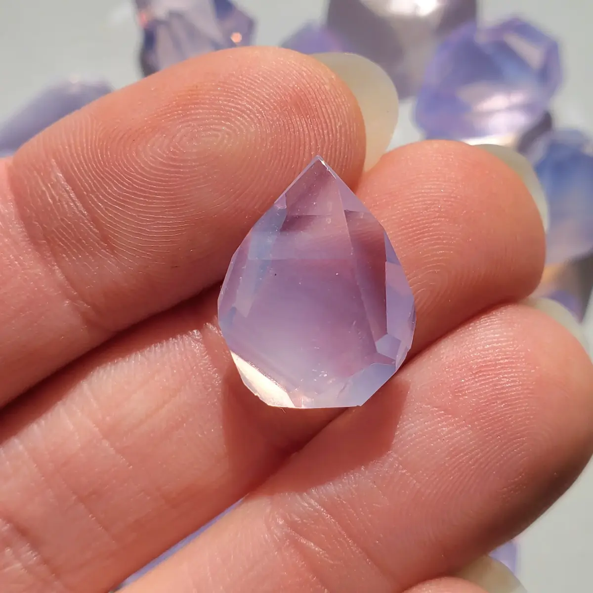 Faceted Lavender Rose Quartz | Gemstone Wiki | Fandom