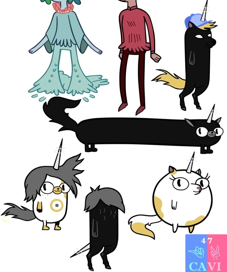 Adventure Time Lord Monochromicorn