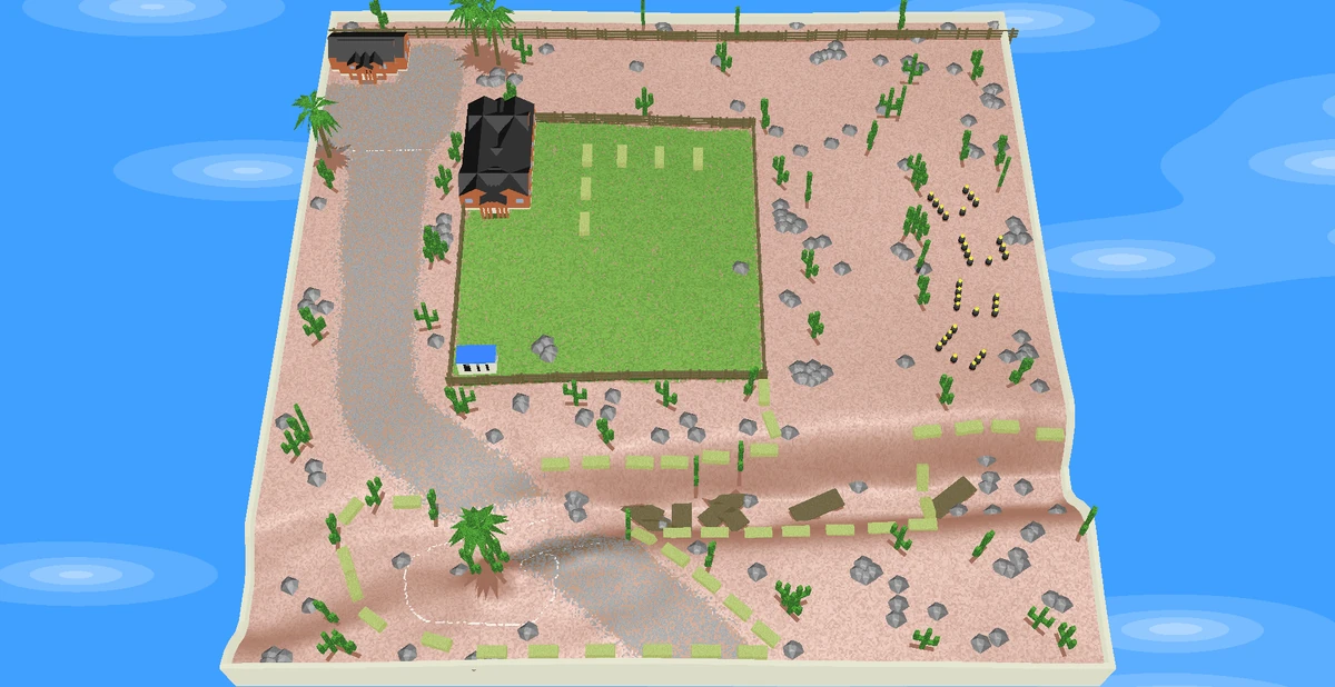 Dash in the Desert/Isolated Ranch | GeneRally Wiki | Fandom