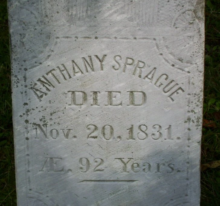 Anthony Sprague (1742-1831) | Familypedia | Fandom