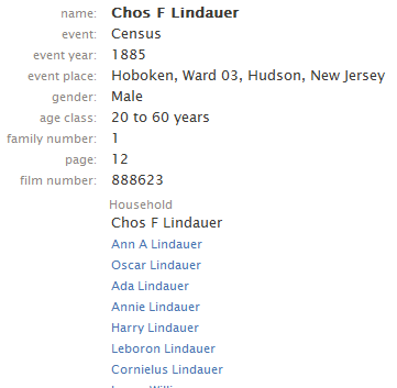 Harry Chauncey Lindauer I (1876-1923) | Familypedia | Fandom