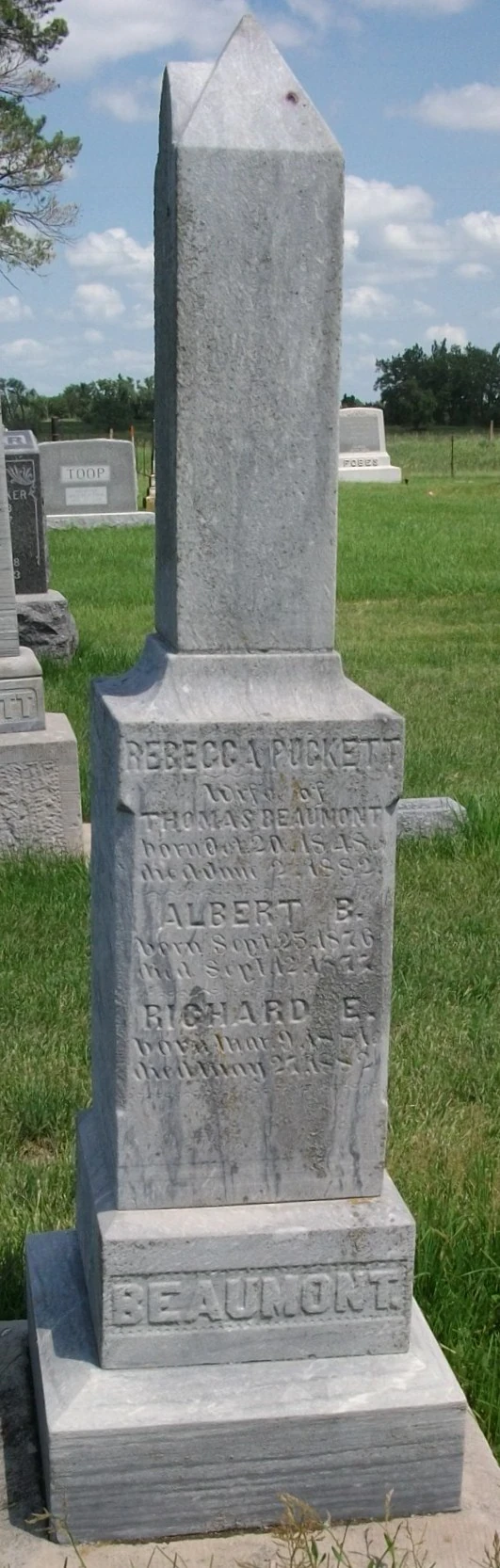 Rebecca Puckett (1848-1882) | Familypedia | Fandom