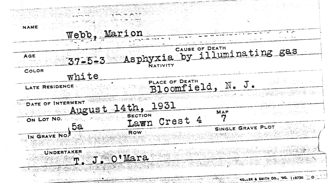 Marion Webb (1894-1931) | Familypedia | Fandom