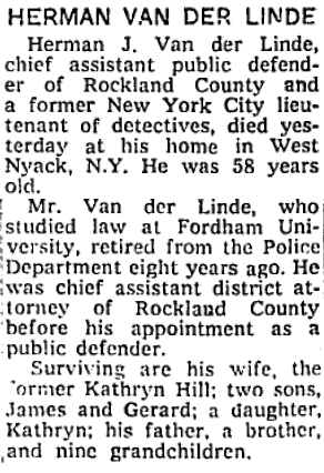 Herman Van der Linde (1917-1975) | Familypedia | Fandom