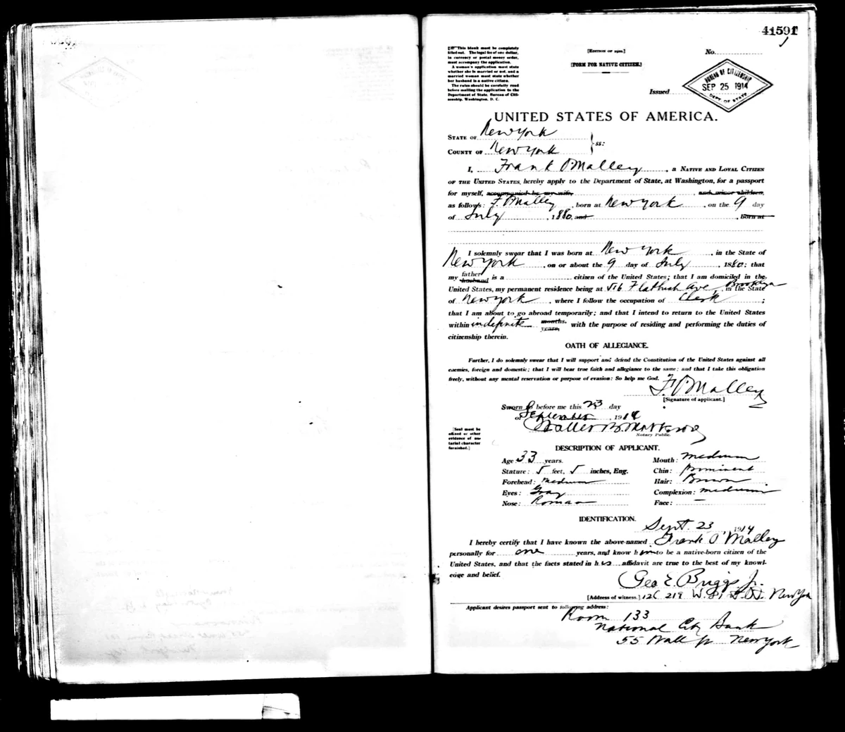 Frank O'Malley (1876-1963) | Familypedia | Fandom