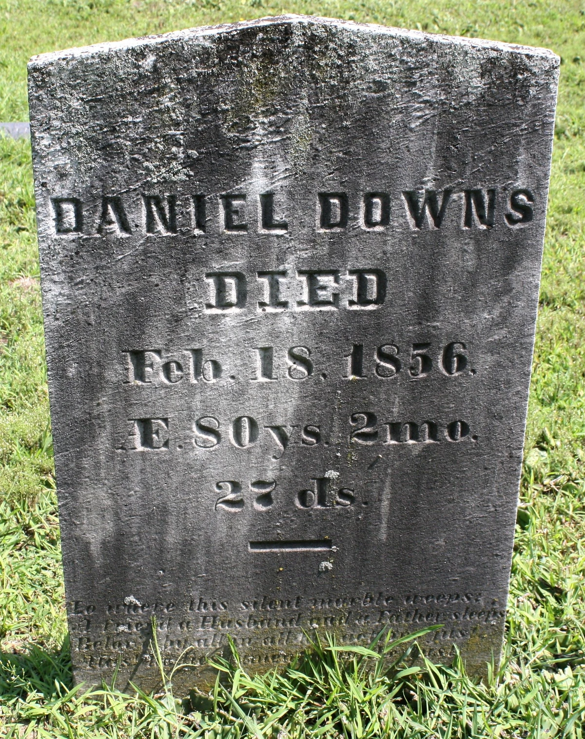 Daniel Downs (1776-1856) | Familypedia | Fandom