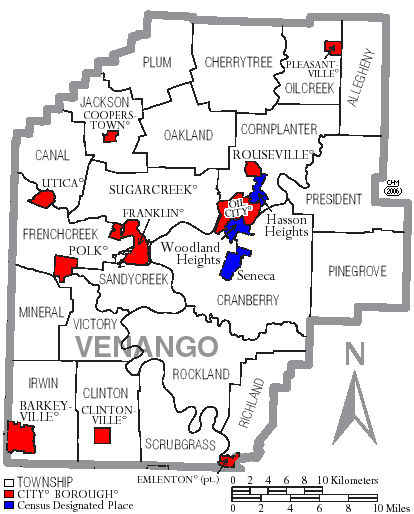 Category:Maps of Venango County, Pennsylvania | Familypedia | Fandom