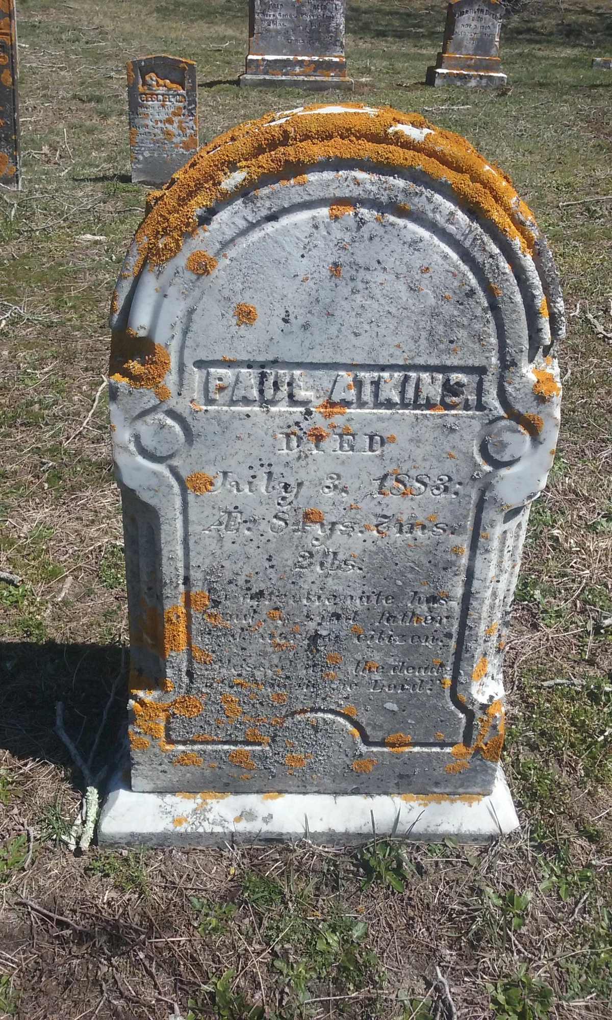 Paul Atkins (1798-1883) | Familypedia | Fandom