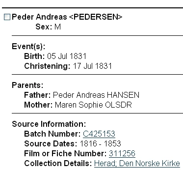 Peder Andreas Pedersen (1831-1918) | Familypedia | Fandom