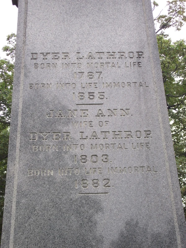 Dyer Lathrop (1788-1855) | Familypedia | Fandom