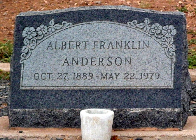 Albert Franklin Anderson (1889-1979) | Familypedia | Fandom