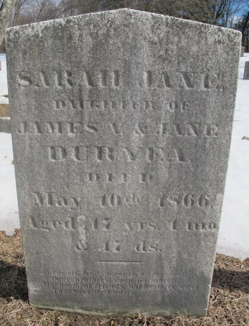 Sarah Jane Duryea (1849-1866) | Familypedia | Fandom