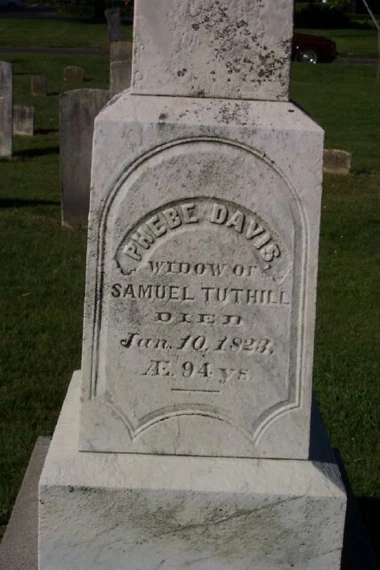 Phebe Davis (1731-1823) | Familypedia | Fandom