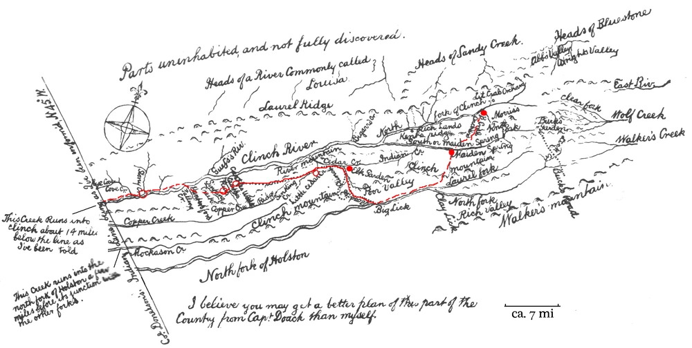 Daniel Smith's Map of 1774 | Familypedia | Fandom