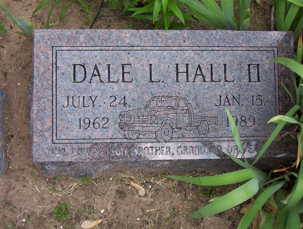 Dale L Hall II (1962-1989) | Familypedia | Fandom