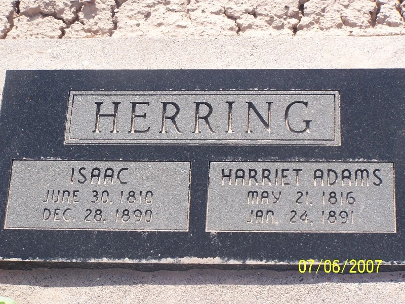 Isaac Herring (1810-1890) | Familypedia | Fandom