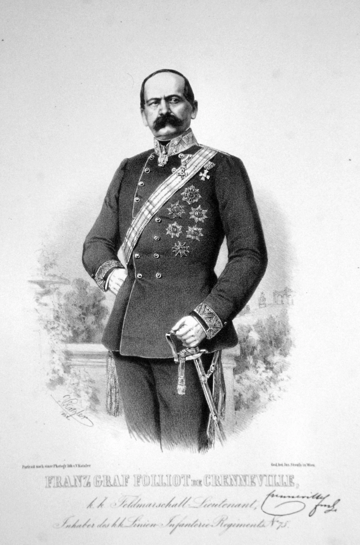 Franz Folliot de Crenneville-Poutet (1815-1888) | Familypedia | Fandom