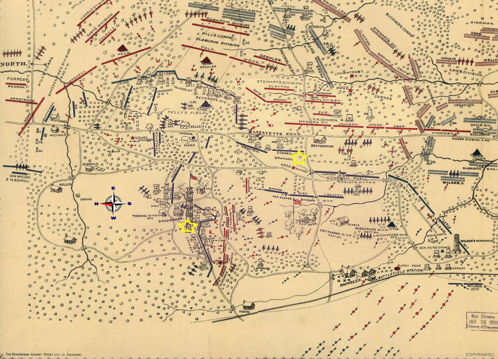 Battle of Chickamauga (17th Ohio Volunteer Infantry ) | Familypedia ...