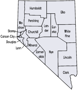 List of counties in Nevada | Familypedia | Fandom