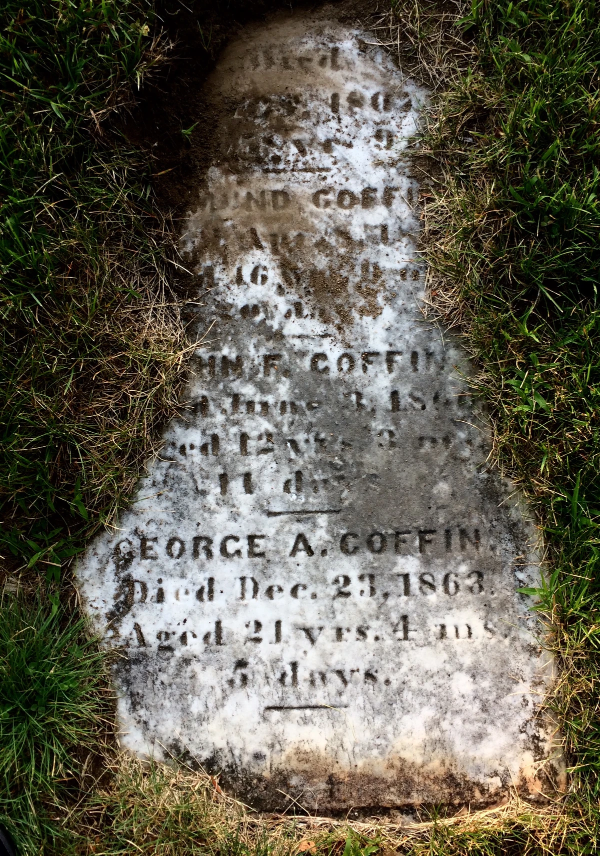 Edmund Coffin (1834-1851) | Familypedia | Fandom
