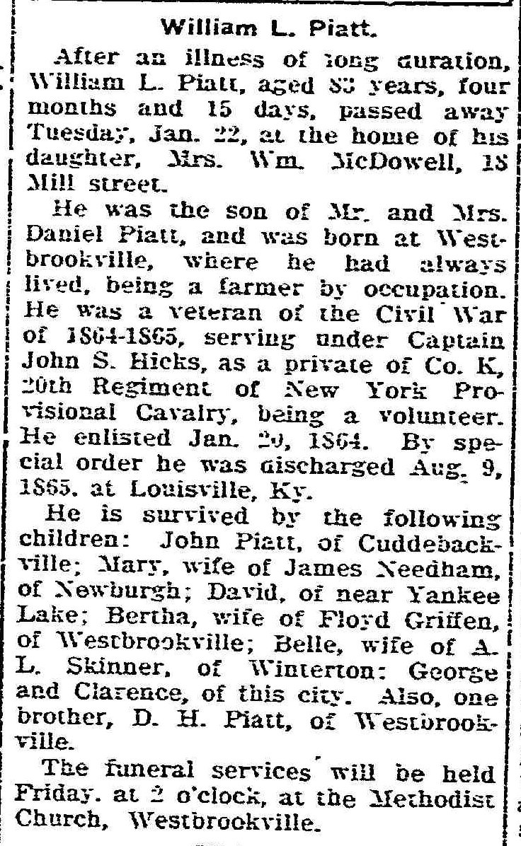 William Lewis Piatt (1834-1918) | Familypedia | Fandom