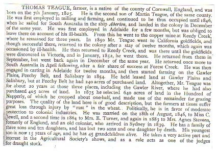Thomas Trounson Teague (1825-1903) | Familypedia | Fandom