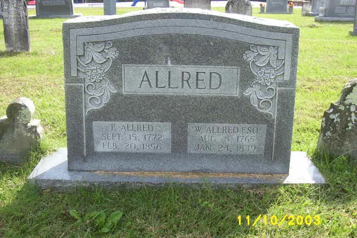 William Allred (1765-1849) | Familypedia | Fandom