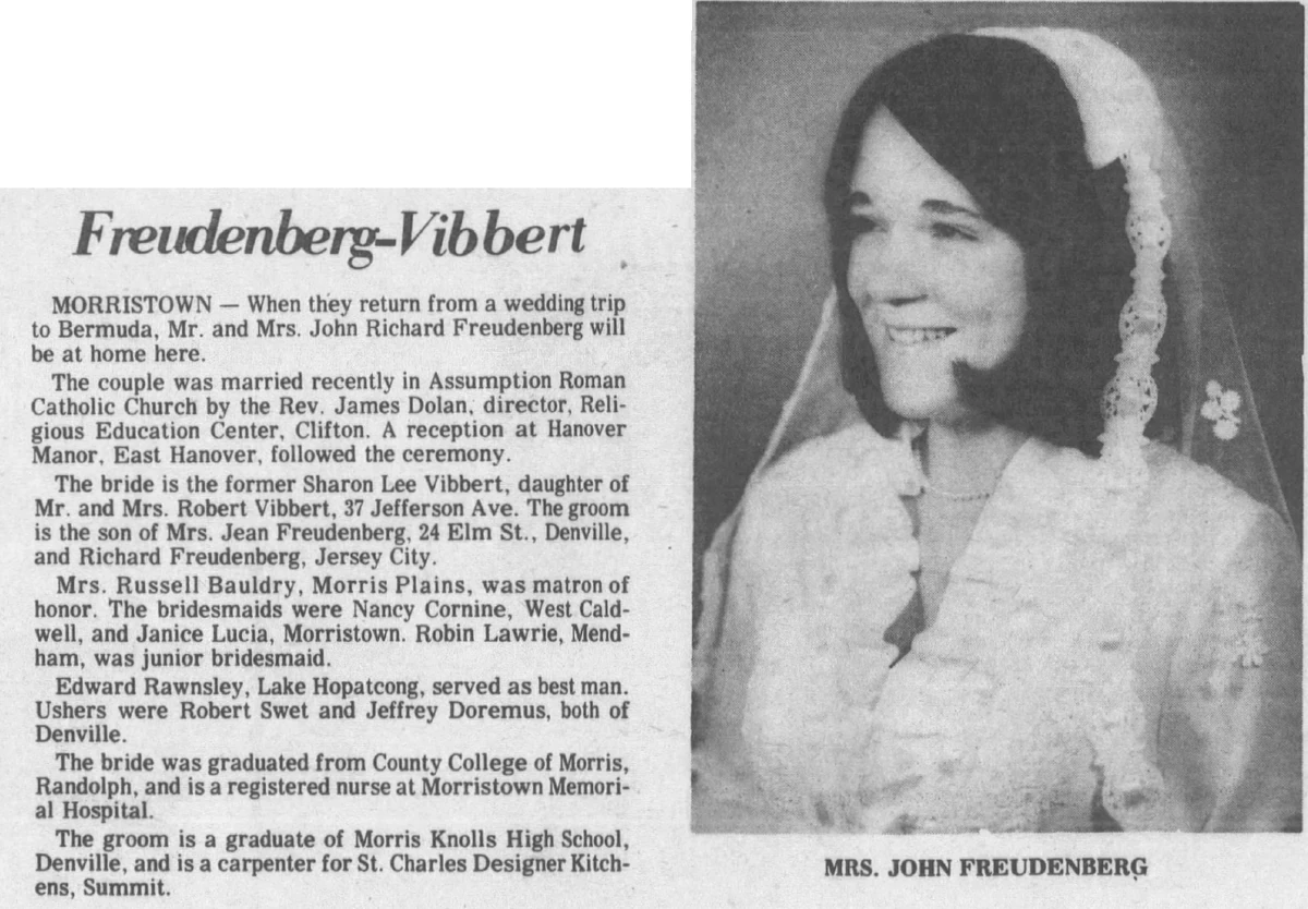 Sharon Lee Vibbert (1953-1996) | Familypedia | Fandom