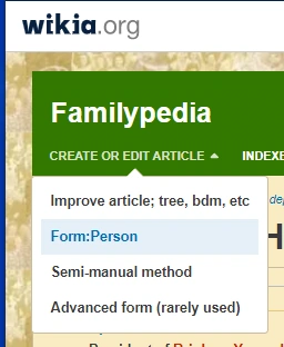 Familypedia:Introduction to Semantic MediaWiki tools | Familypedia | Fandom