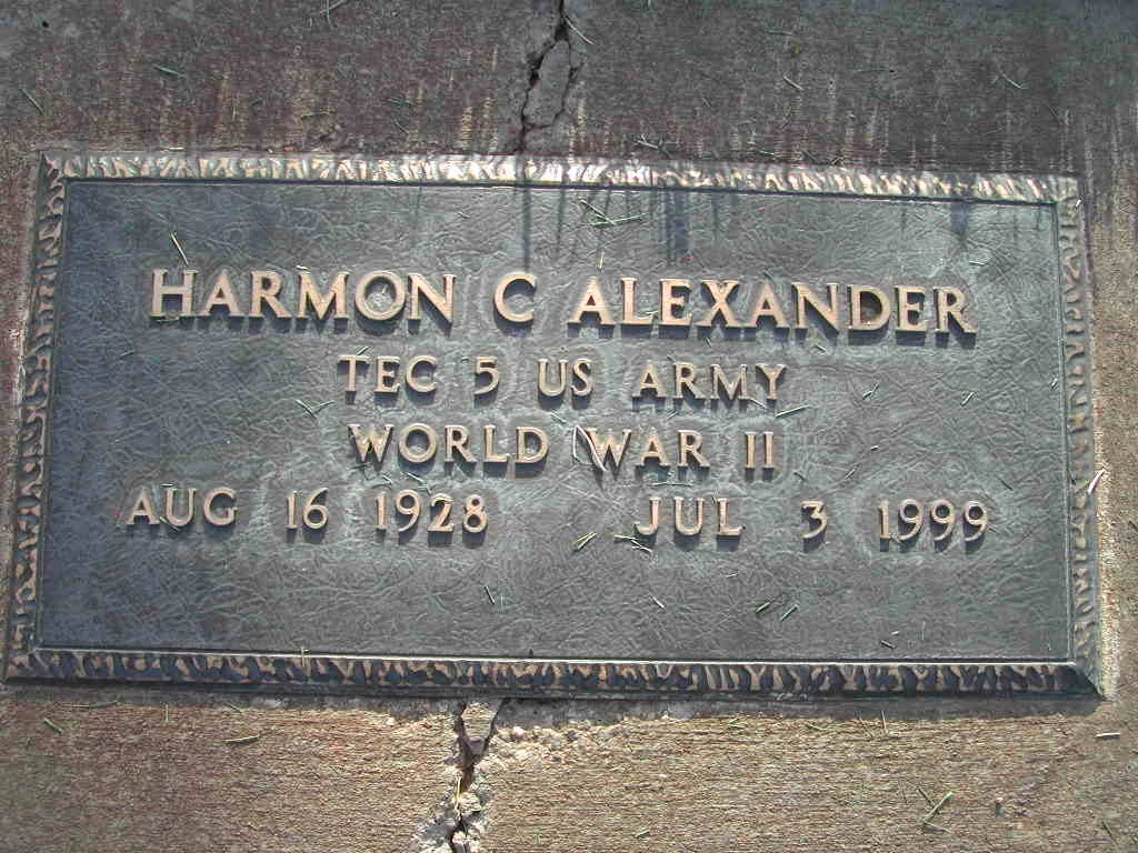 Harmon Clint Alexander (1928-1999) | Familypedia | Fandom