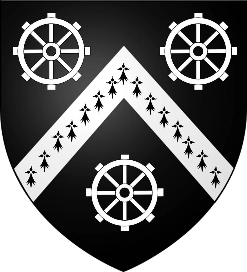 Ordinary Sable Chevron Ermine | The General Armory Wiki | Fandom