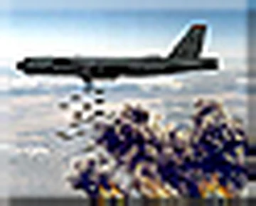 B 52 Carpet Bombing