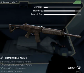 Automatgevär 5 | Generation Zero Wiki | Fandom