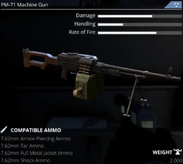 PM-71 Machine Gun | Generation Zero Wiki | Fandom