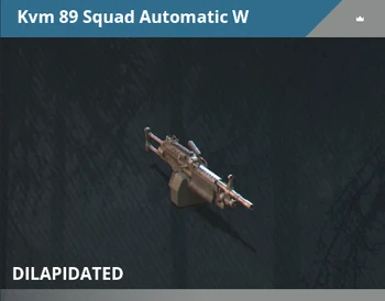 Kvm 89 Squad Automatic Weapon | Generation Zero Wiki | Fandom