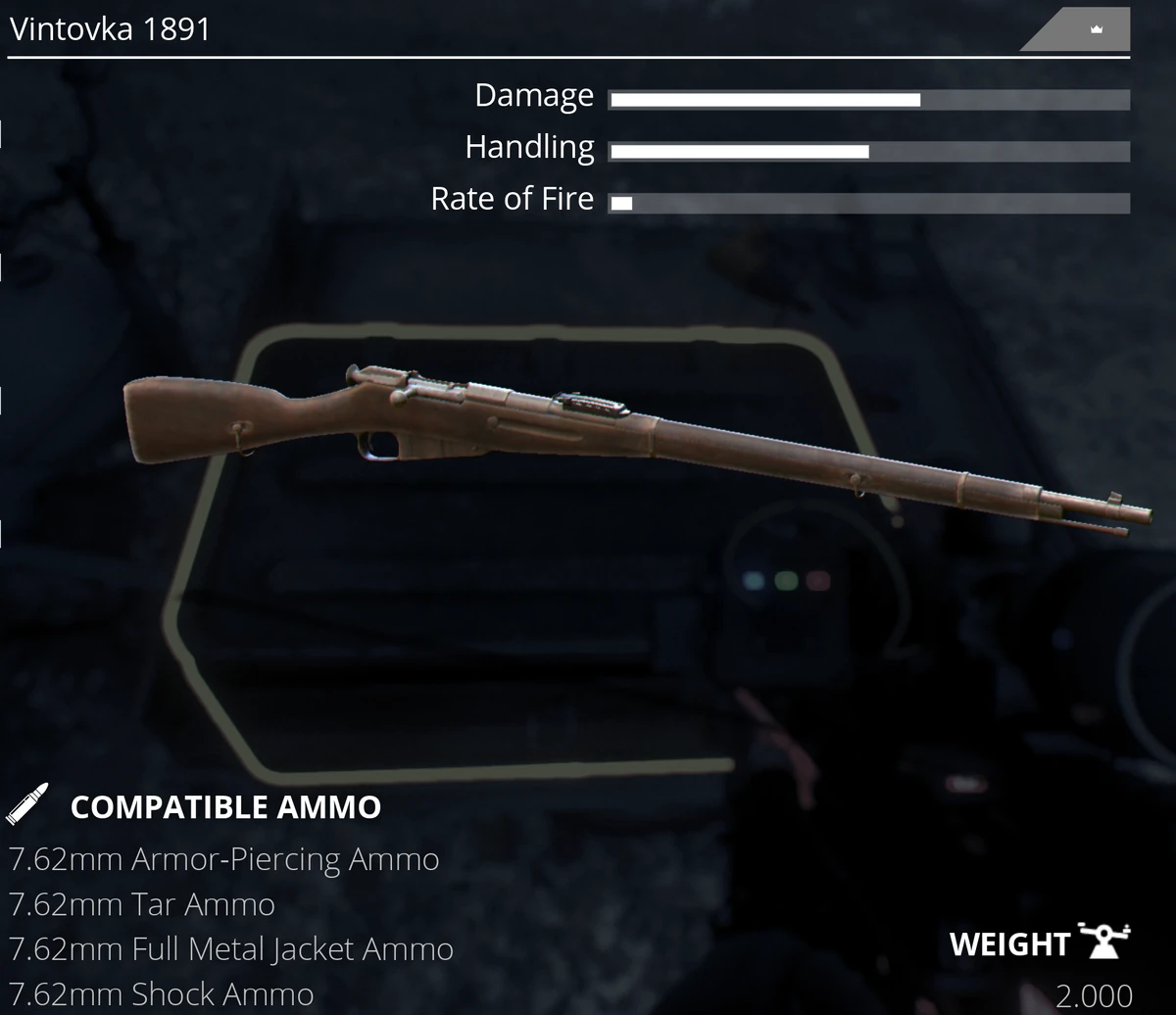 Vintovka 1891 | Generation Zero Wiki | Fandom