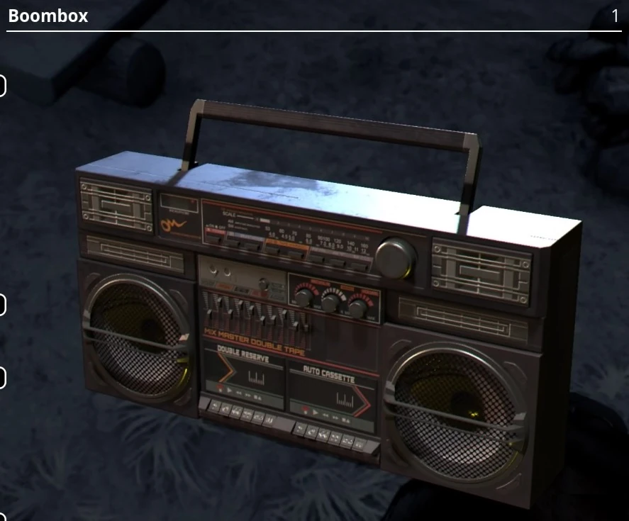 Boombox | Generation Zero Wiki | Fandom