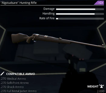 Älgstudsare Hunting Rifle | Generation Zero Wiki | Fandom