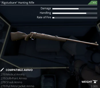 Älgstudsare Hunting Rifle | Generation Zero Wiki | Fandom