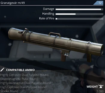 Granatgevär m/49 | Generation Zero Wiki | Fandom